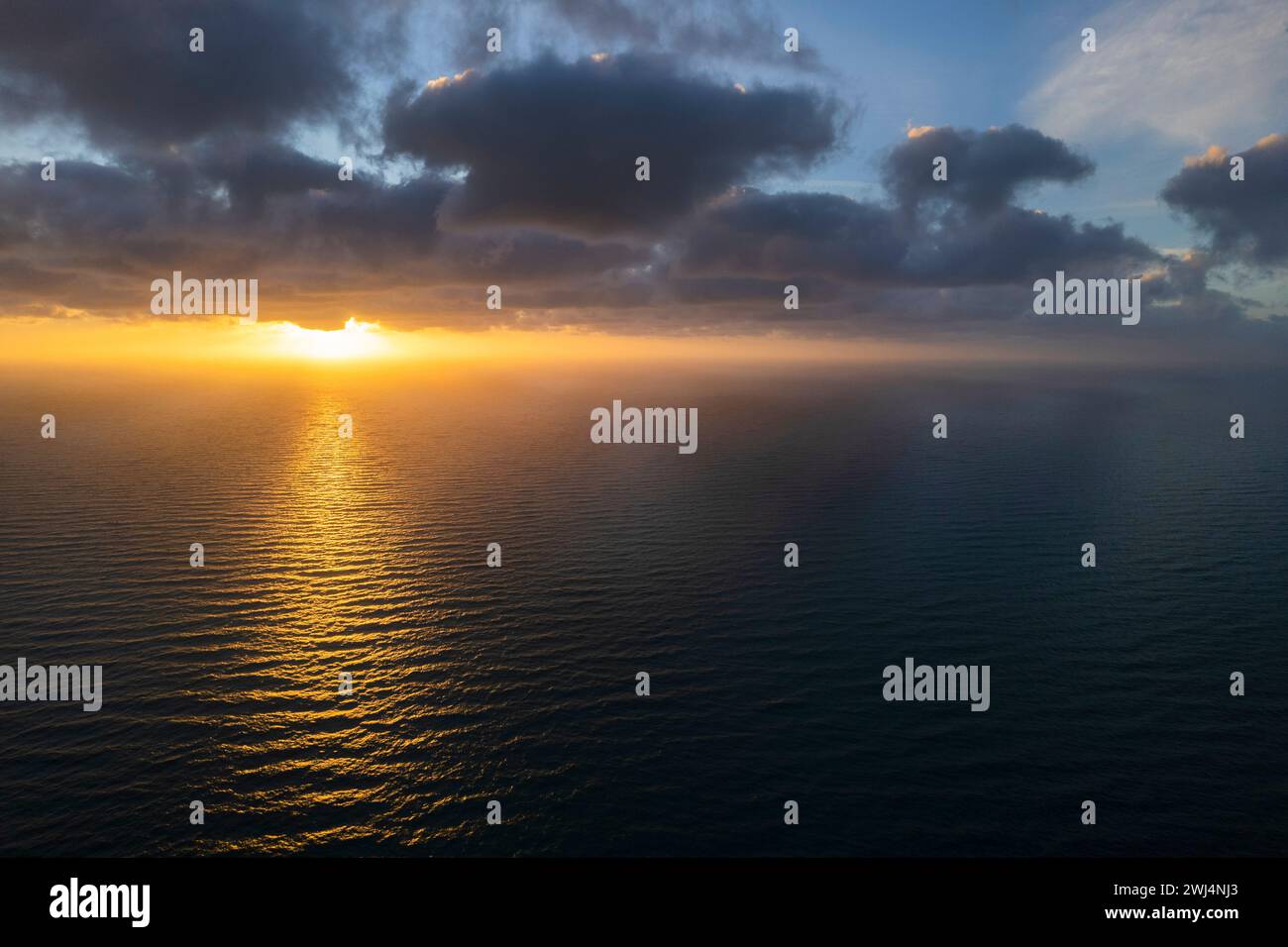 Red sea sunset aerial hi-res stock photography and images - Alamy