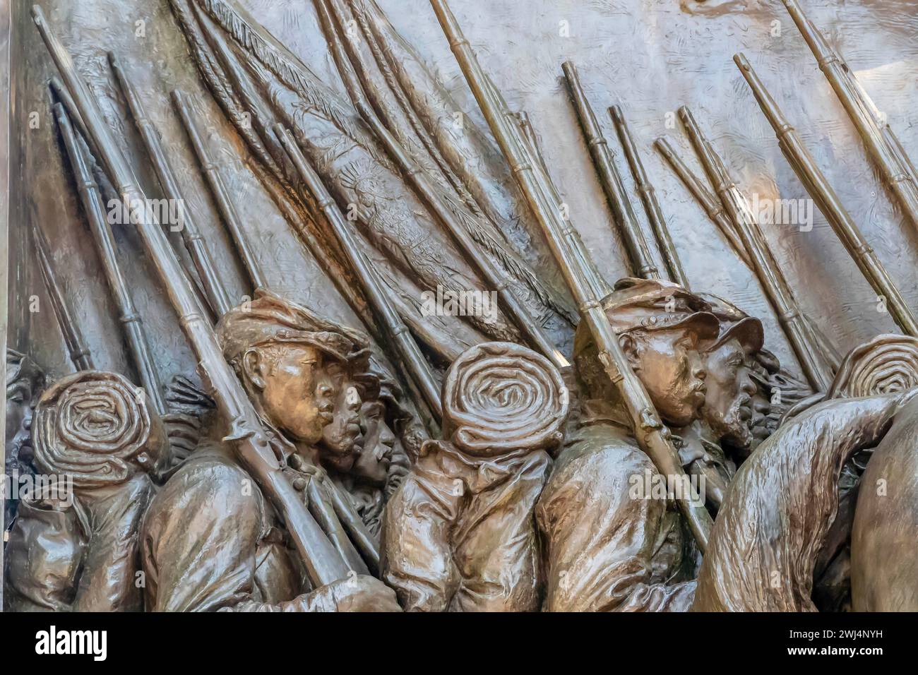 Robert gould shaw 1897 hi-res stock photography and images - Alamy