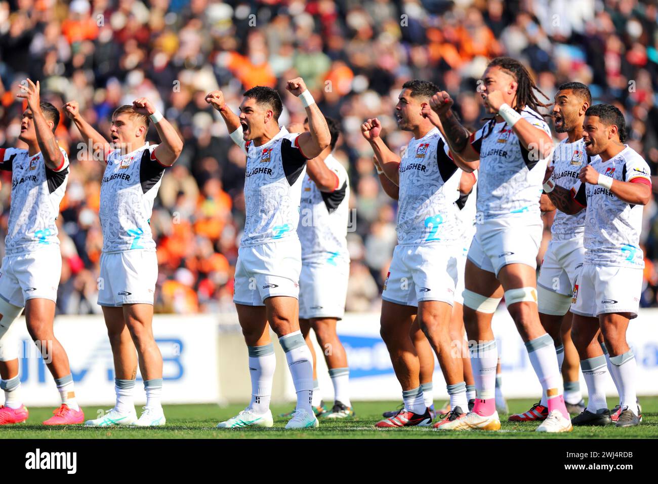 Tokyo, Japan. 10th Feb, 2024. Gallagher Chiefs team group (Chiefs ...