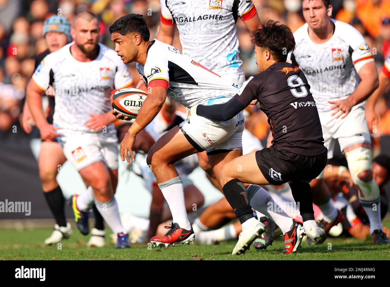 Tokyo, Japan. 10th Feb, 2024. Josh Ioane (Chiefs) Rugby : THE CROSS ...