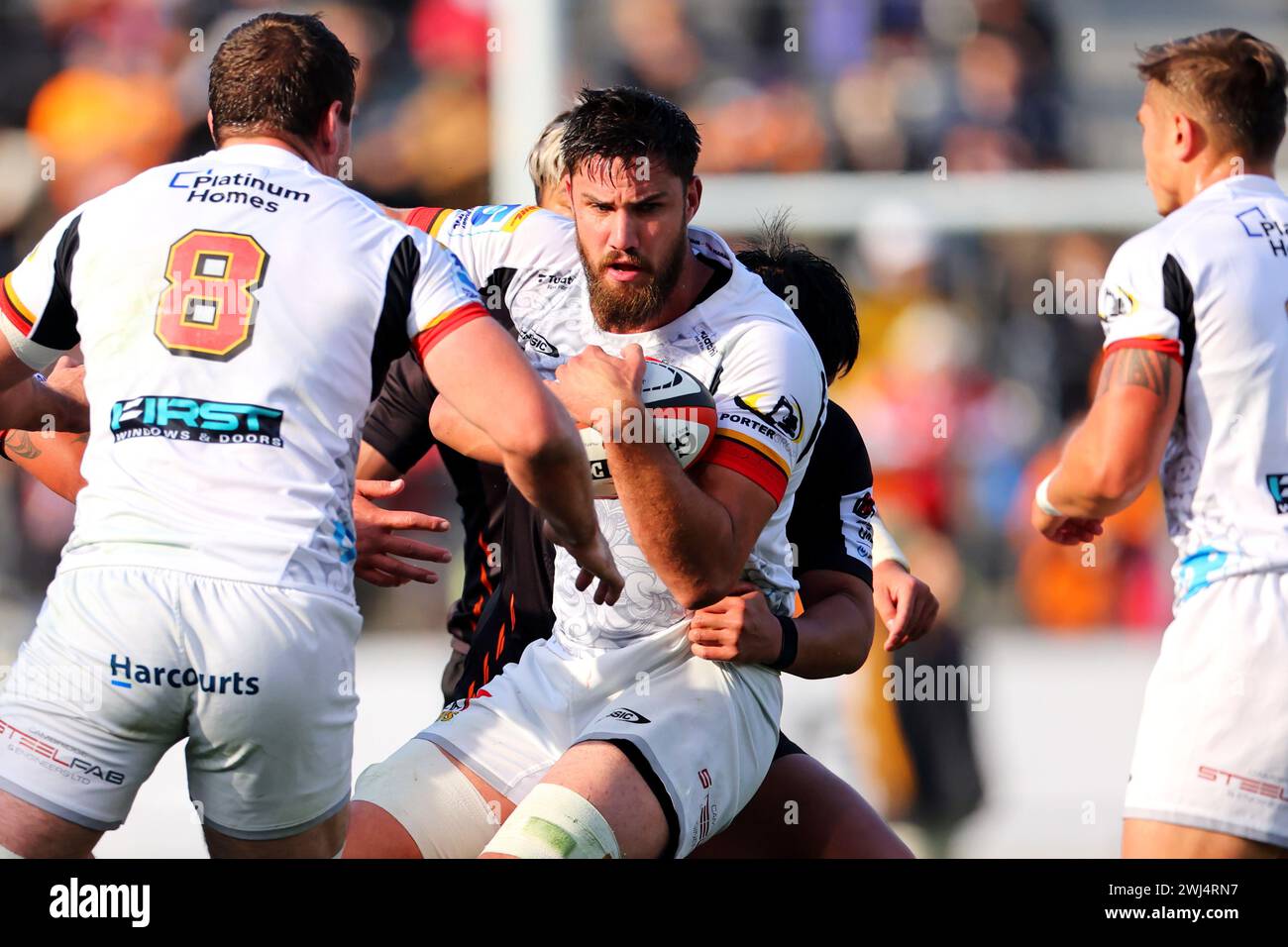 Tokyo, Japan. 10th Feb, 2024. Manaaki Selby-Rickit (Chiefs) Rugby : THE CROSS-BORDER RUGBY 2024 ...