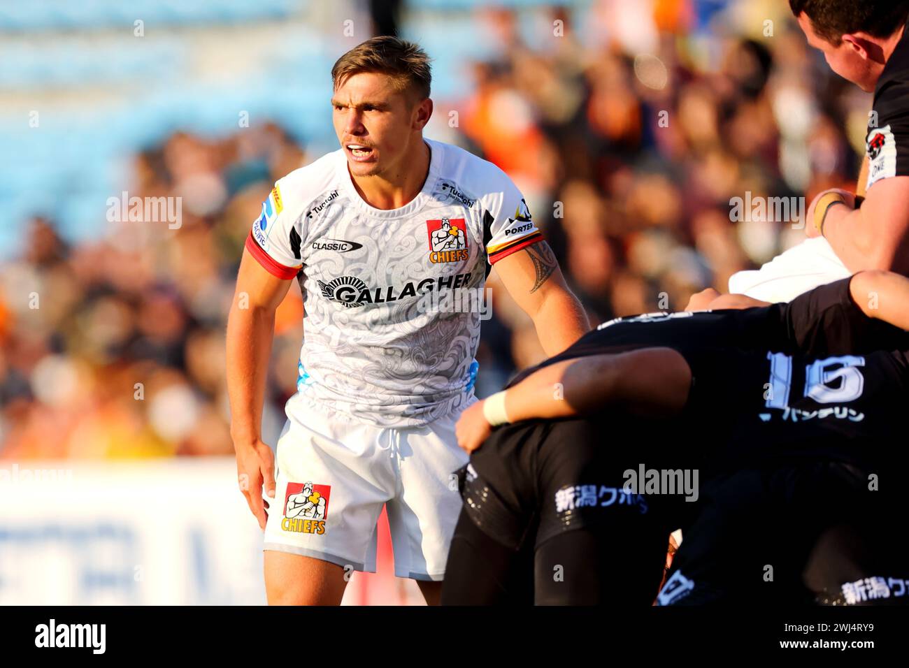 Tokyo, Japan. 10th Feb, 2024. Cortez Ratima (Chiefs) Rugby : THE CROSS ...