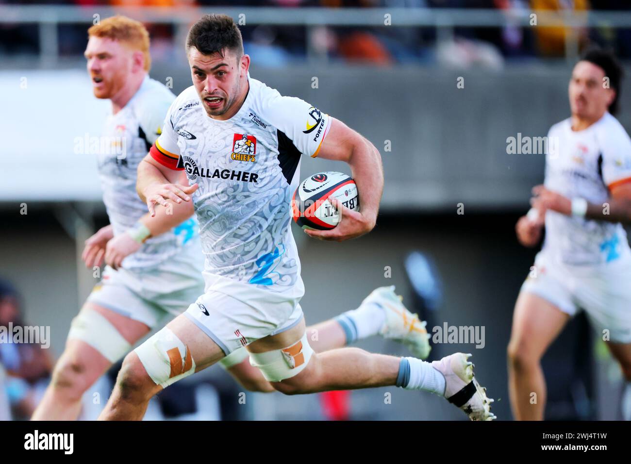 Tokyo, Japan. 10th Feb, 2024. Hamilton Burr (Chiefs) Rugby : THE CROSS ...