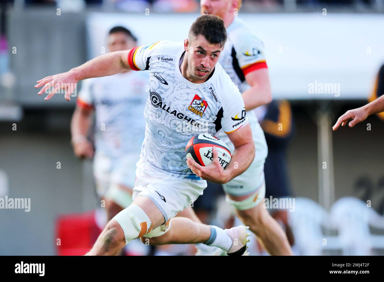 Tokyo, Japan. 10th Feb, 2024. Hamilton Burr (Chiefs) Rugby : THE CROSS ...