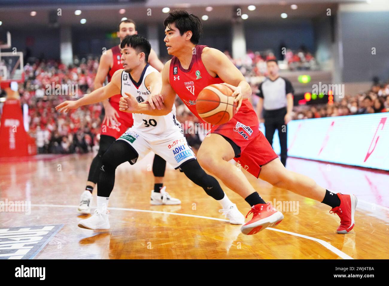 Funabashi Arena, Chiba, Japan. 2nd Feb, 2024. Shuta Hara (Jets ...