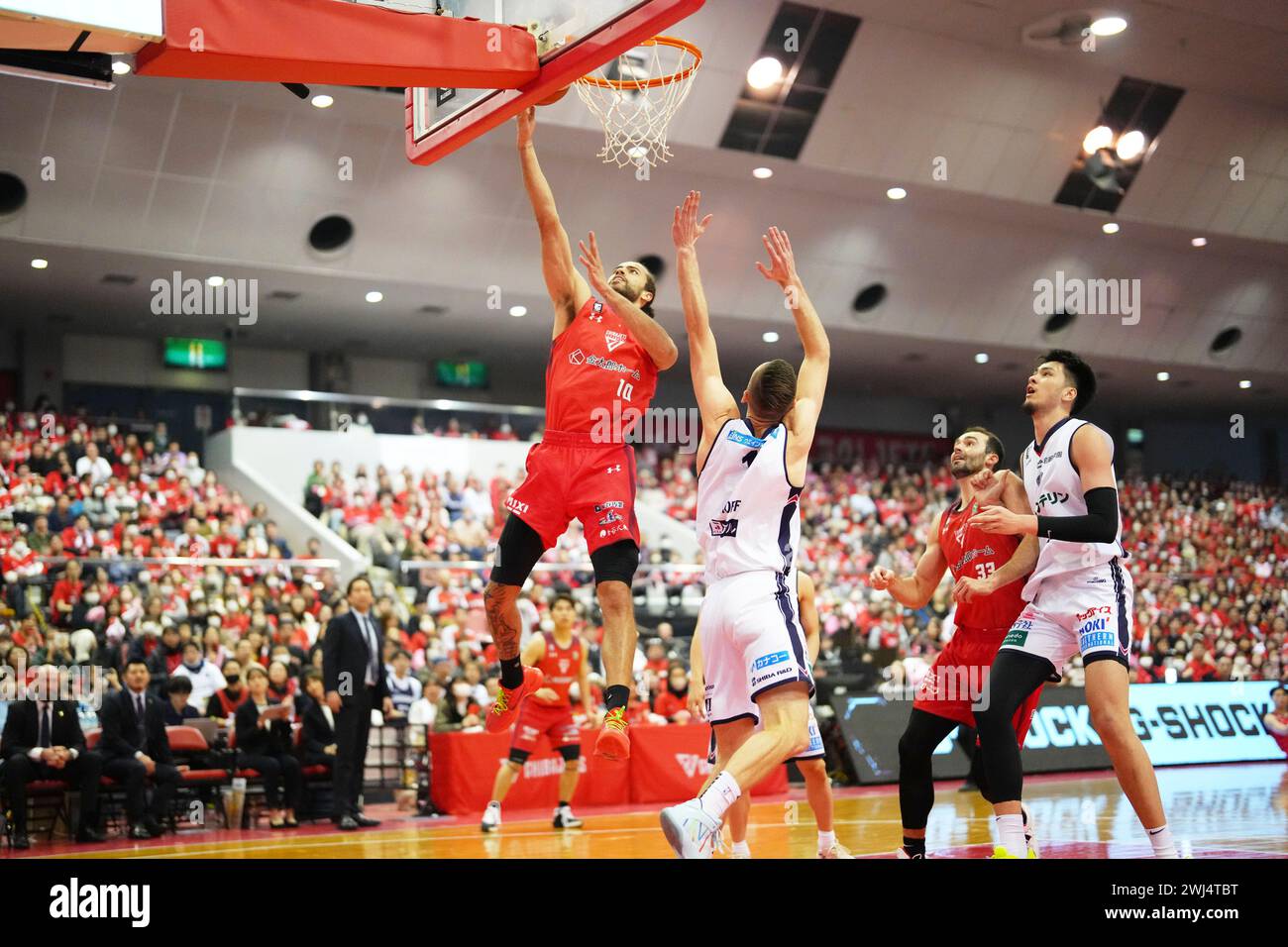 Funabashi Arena, Chiba, Japan. 2nd Feb, 2024. Xavier Cooks (Jets ... Funabashi Arena, Chiba, Japan. 2nd Feb, 2024. Xavier Cooks (Jets ...