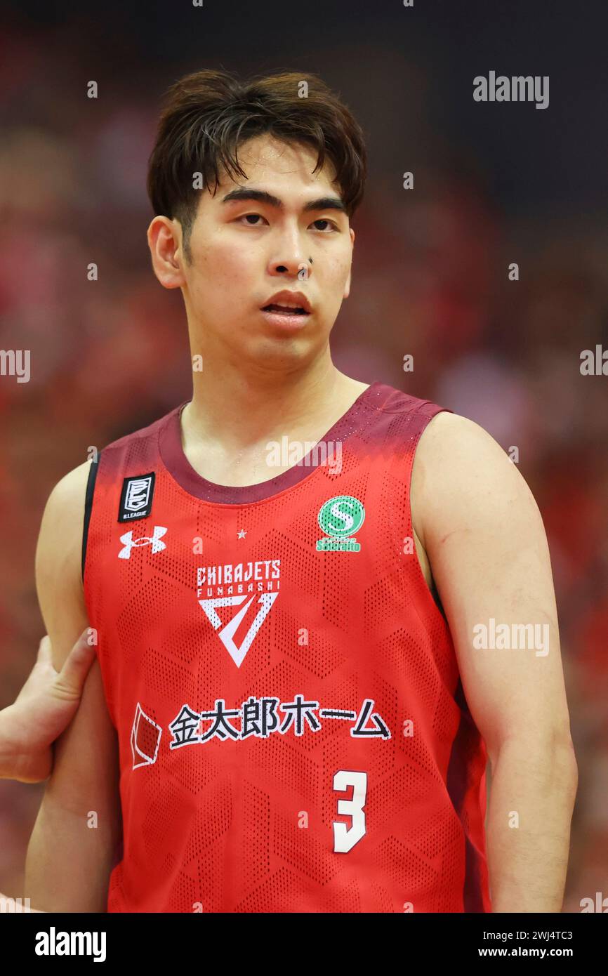 Funabashi Arena, Chiba, Japan. 2nd Feb, 2024. Asato Ogawa (Jets ...