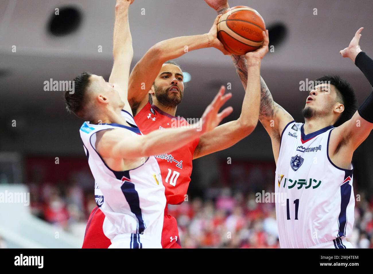 Funabashi Arena, Chiba, Japan. 2nd Feb, 2024. Xavier Cooks (Jets ...