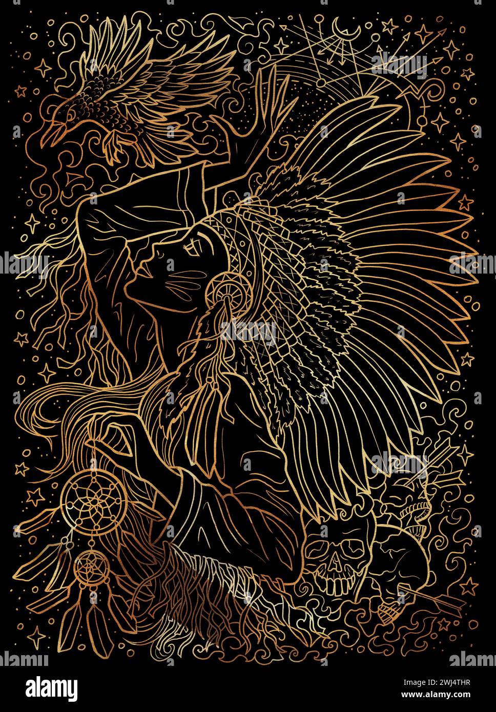 Indian magician poster hi-res stock photography and images - Alamy