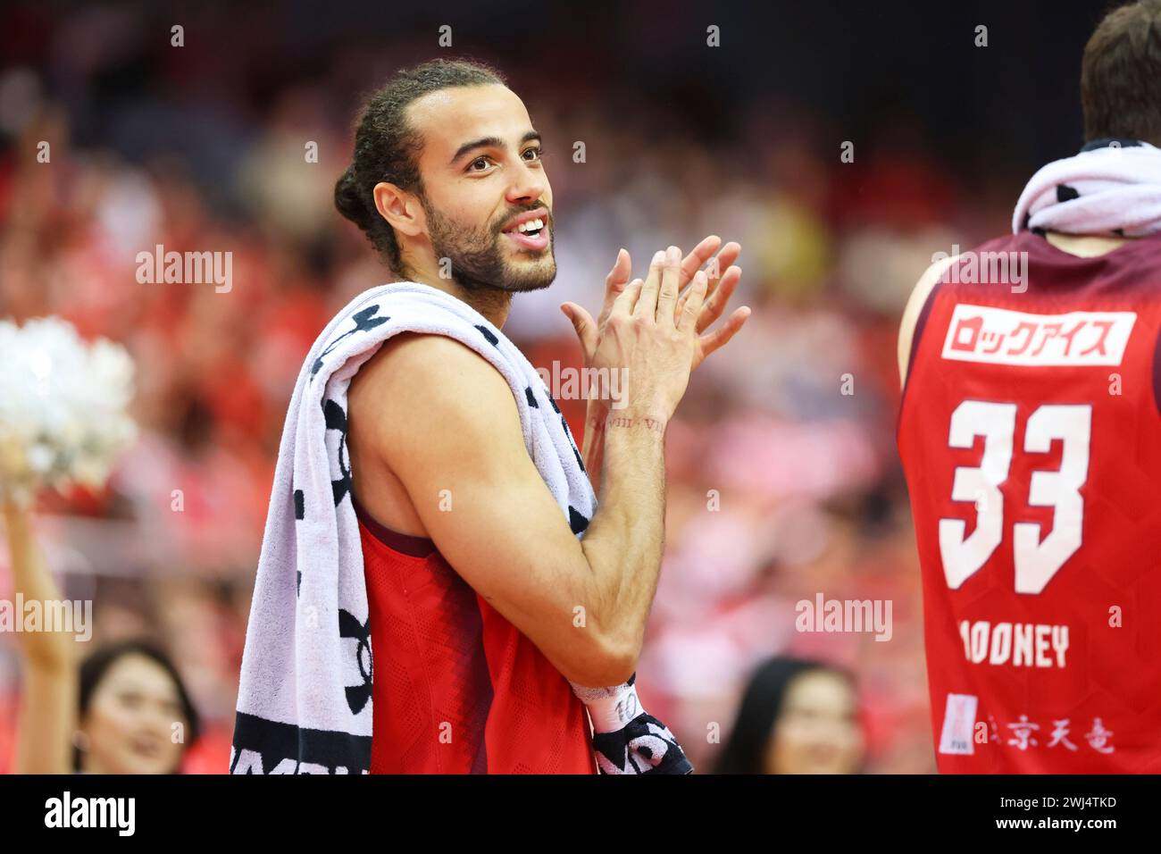 Funabashi Arena, Chiba, Japan. 2nd Feb, 2024. Xavier Cooks (Jets ...
