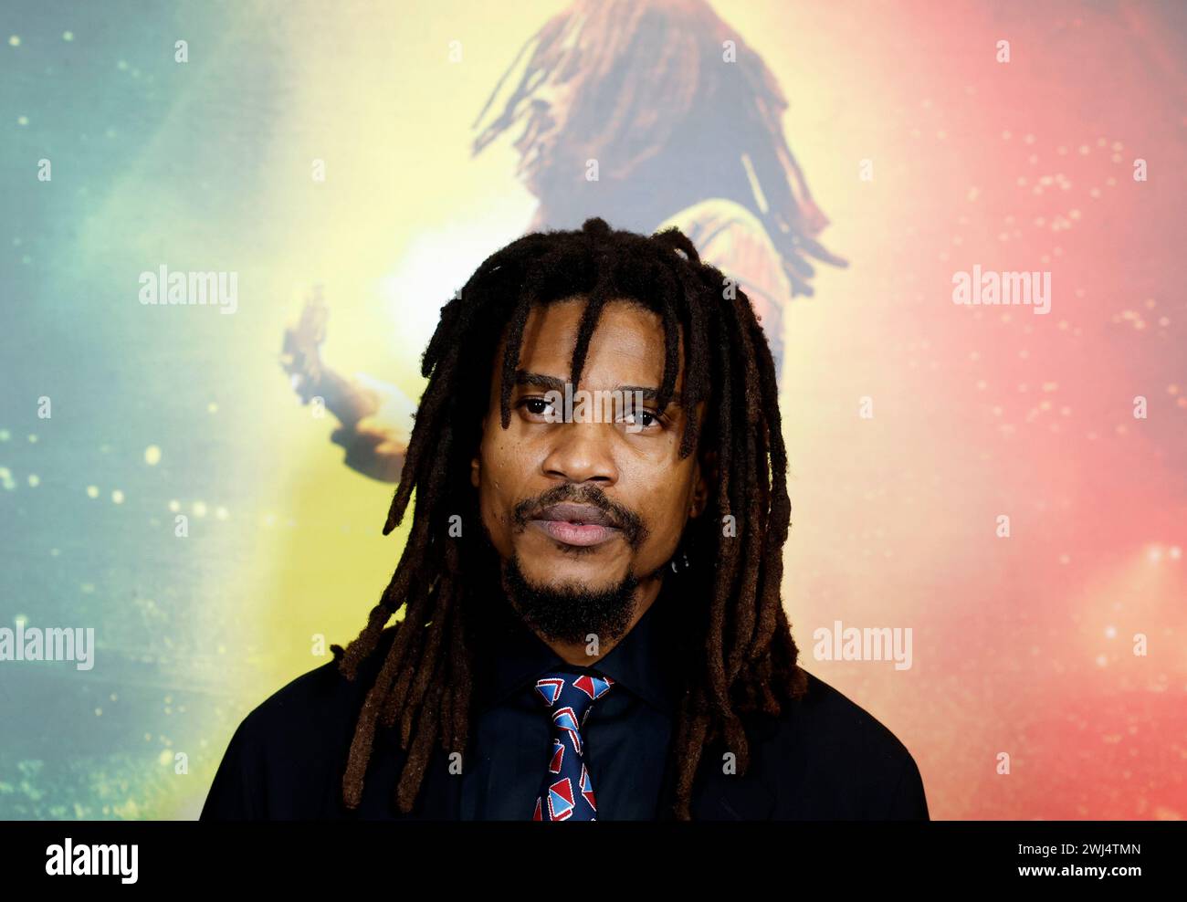 New York, United States. 12th Feb, 2024. Sheldon Shepherd arrives on ...