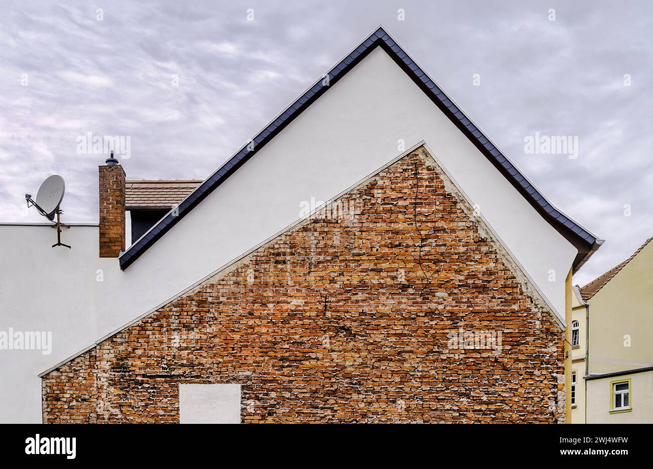 The traces of an old house Stock Photo - Alamy