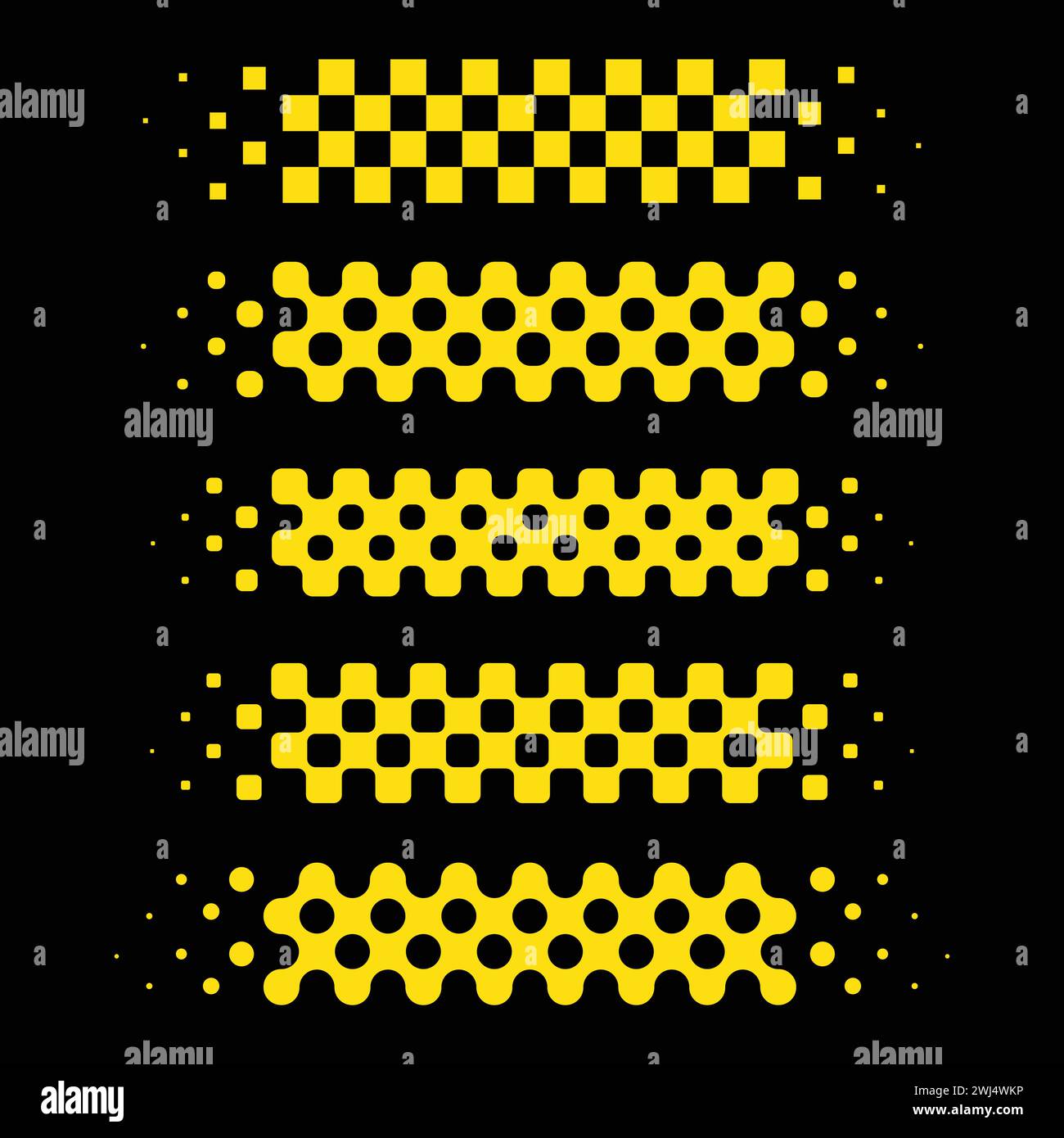 Checkered flag four rows lines Stock Vector Image & Art - Alamy