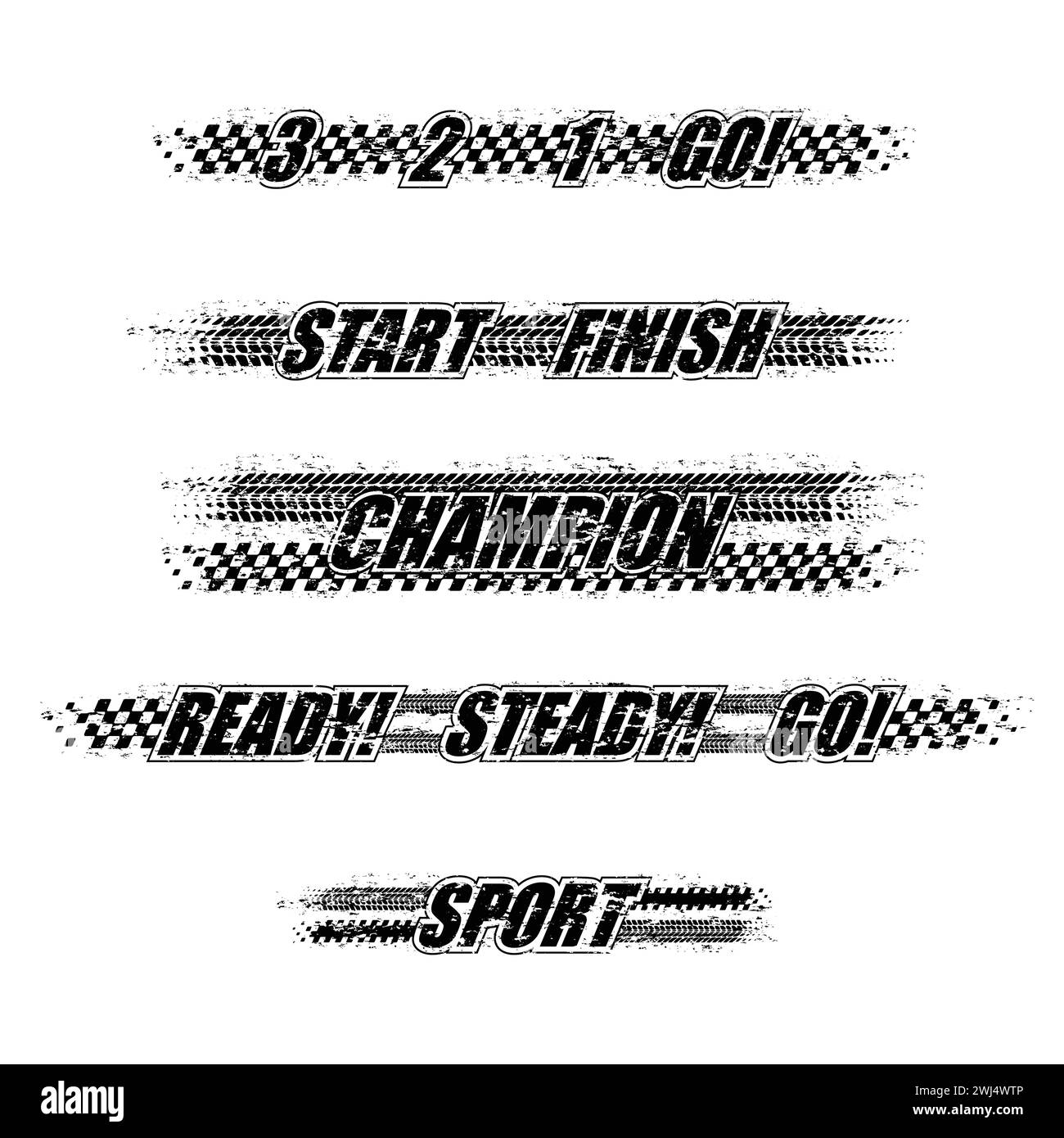 End of track sign Black and White Stock Photos & Images - Alamy