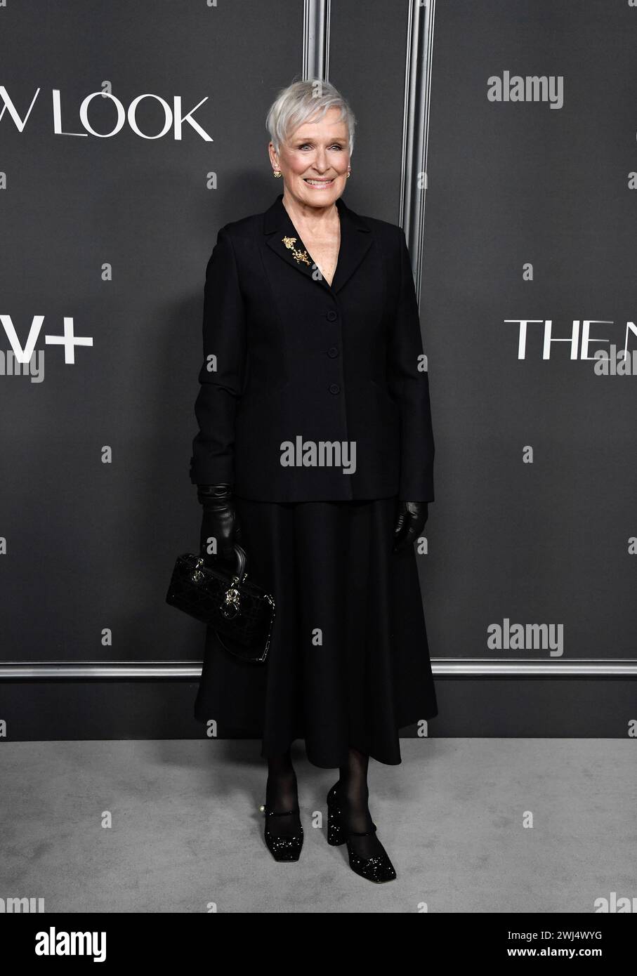 Glenn Close attends the premiere of the Apple TV+ series "The New Look ...
