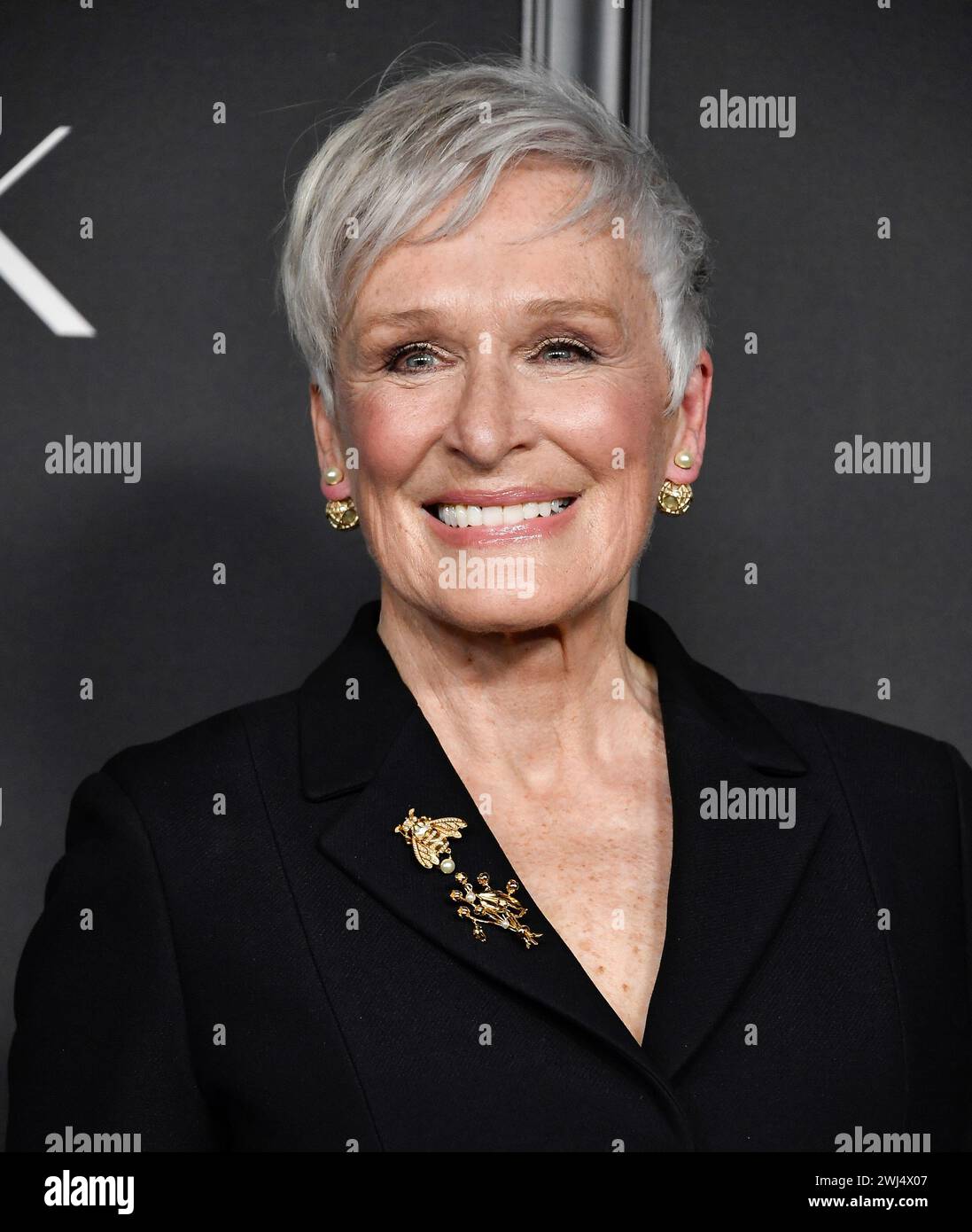 Glenn Close attends the premiere of the Apple TV+ series "The New Look ...