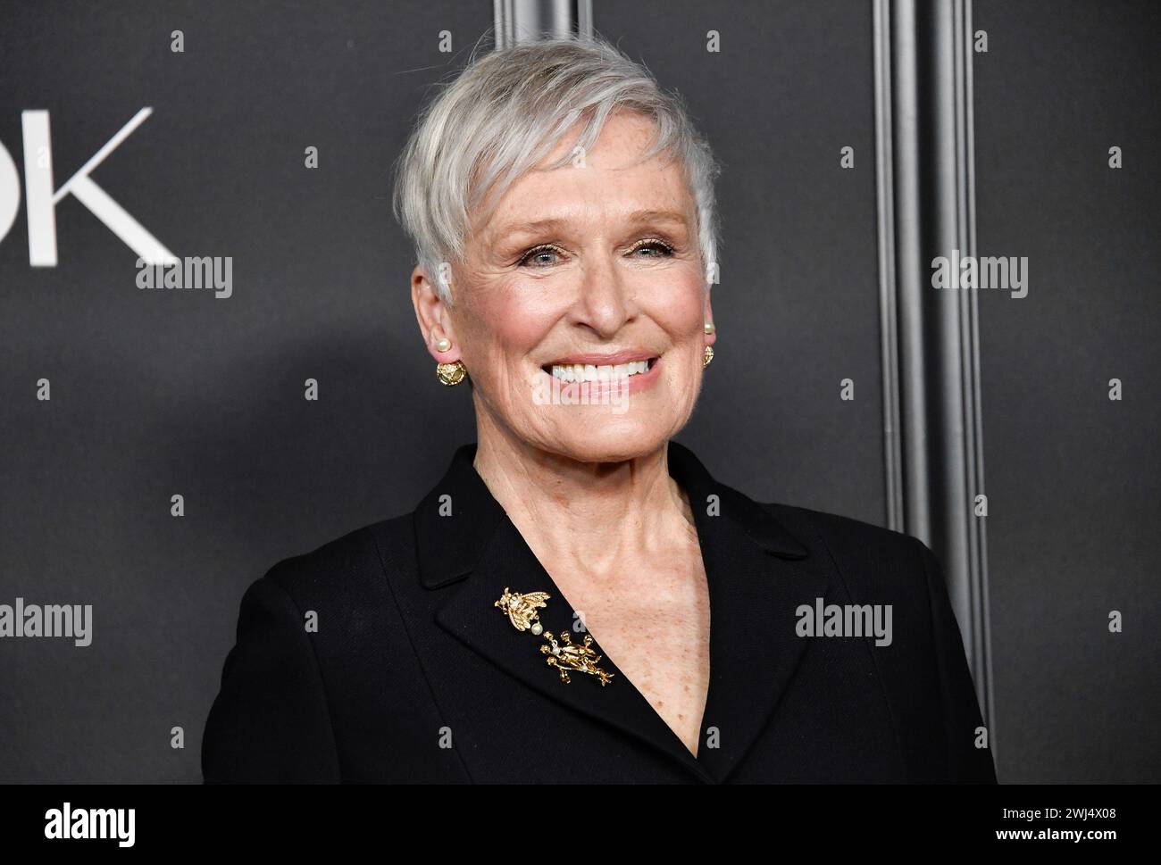 Glenn Close attends the premiere of the Apple TV+ series "The New Look ...