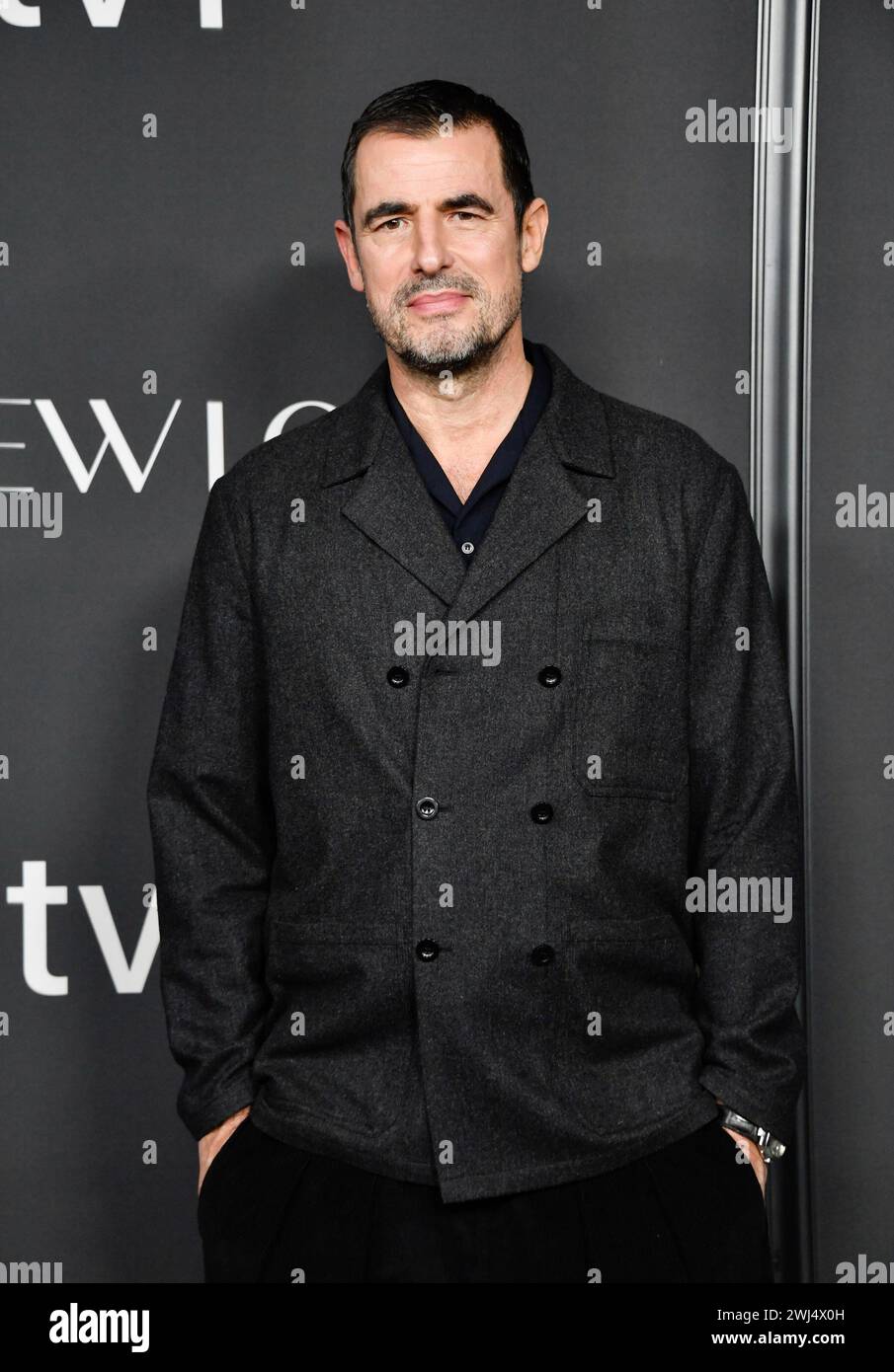 Claes Bang attends the premiere of the Apple TV+ series "The New Look ...