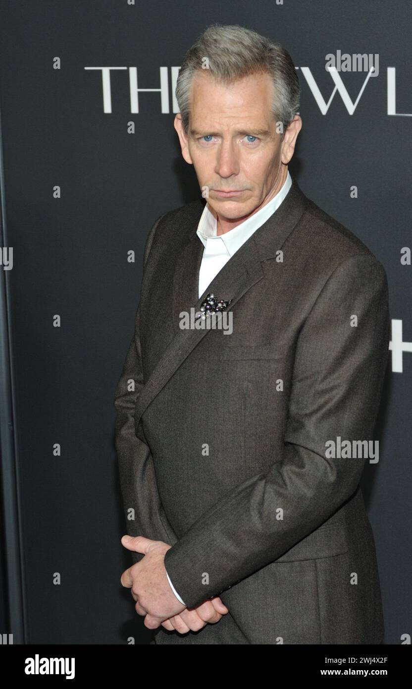 New York, USA. 12th Feb, 2024. Ben Mendelsohn attends the New York ...