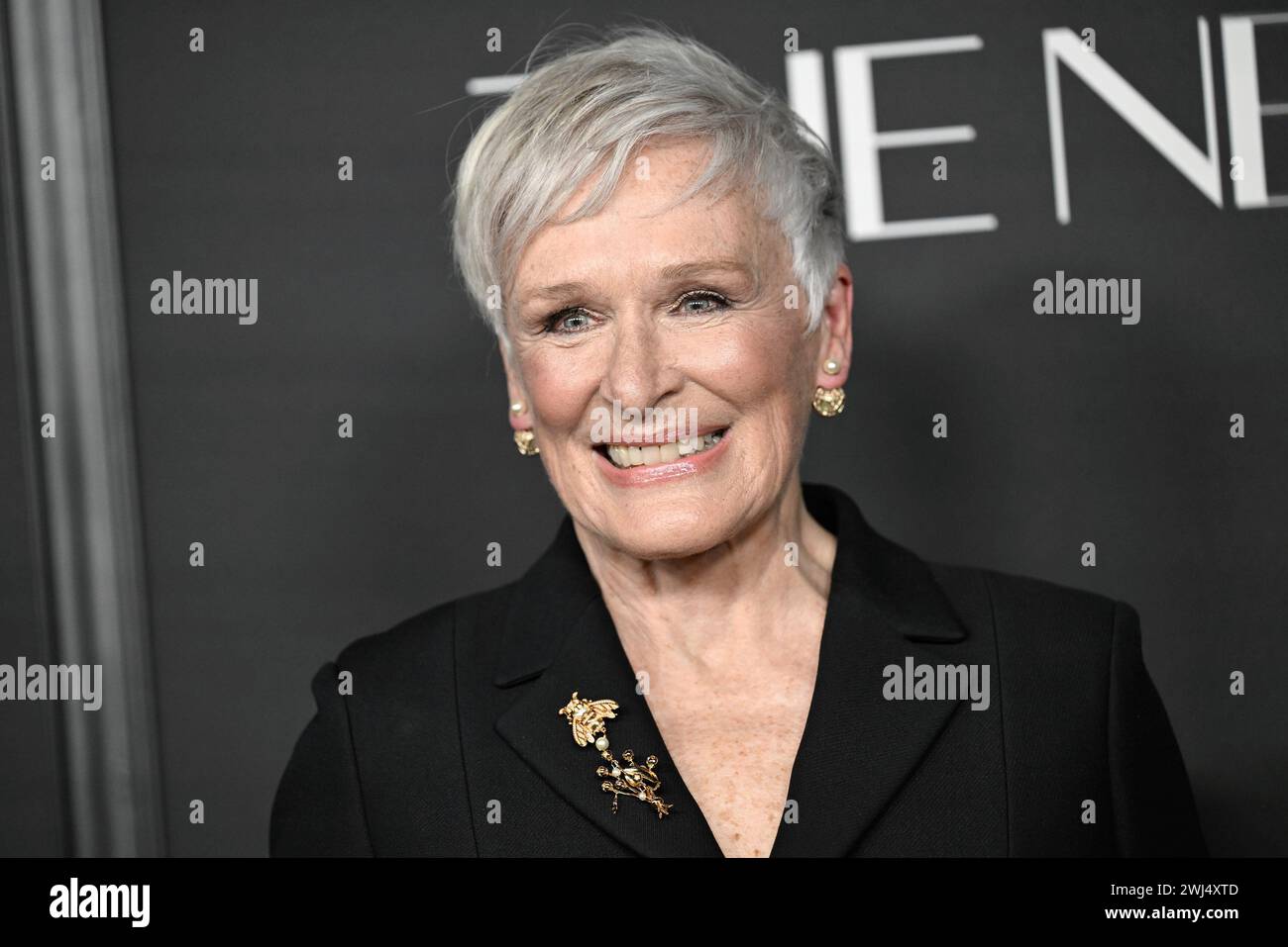 Glenn Close attends the premiere of the Apple TV+ series "The New Look ...