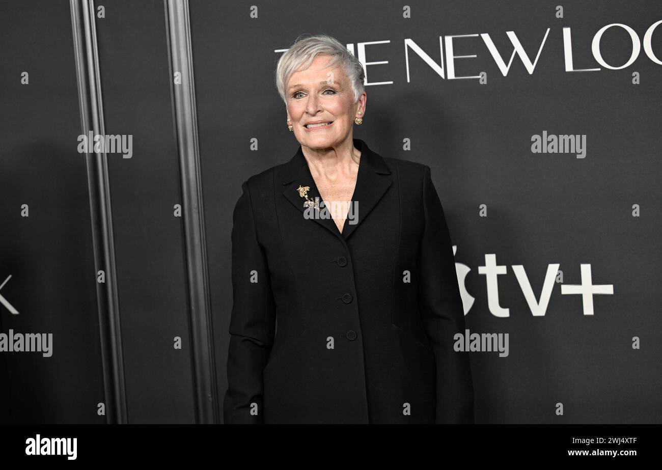 Glenn Close attends the premiere of the Apple TV+ series "The New Look ...