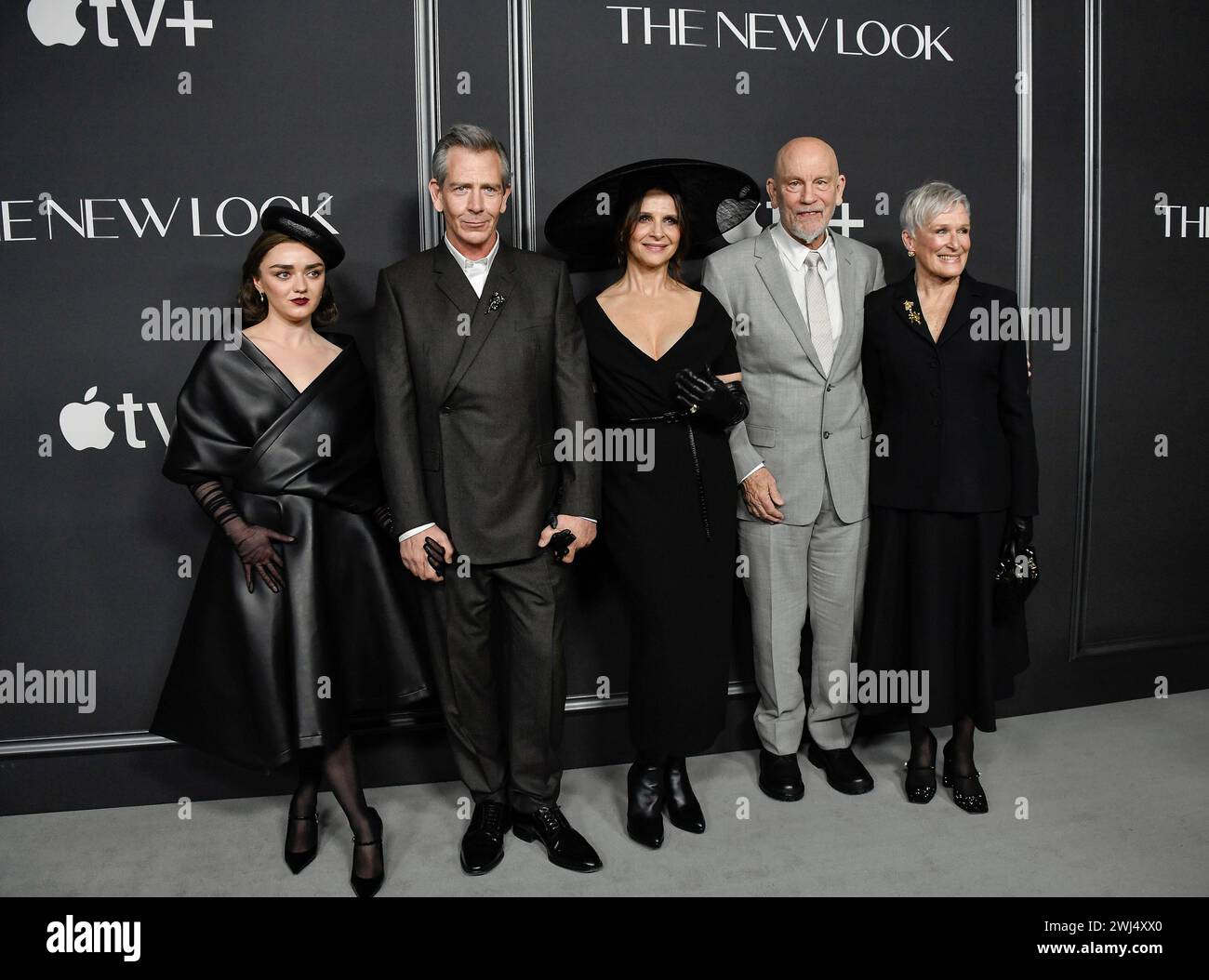 Maisie Williams, left, Ben Mendelsohn, Juliette Binoche, John Malkovich ...