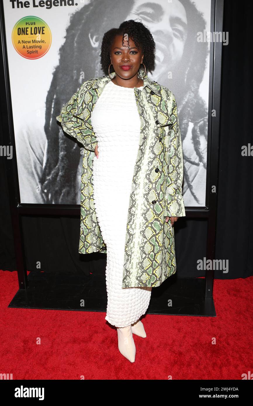 New York, United States. 12th Feb, 2024. Heather Alicia Simms attends ...
