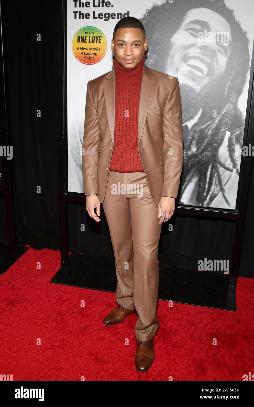 New York, United States. 12th Feb, 2024. Ryan Jamaal Swain attends the ...