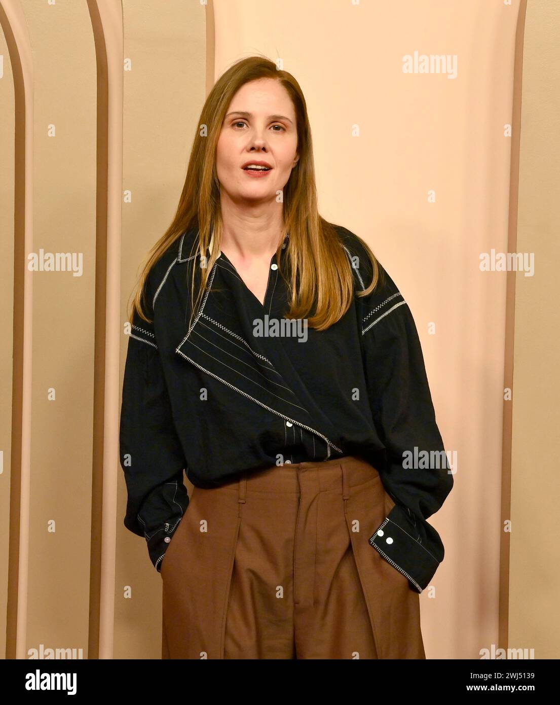 Justine Triet attends the 96th annual Oscars nominees luncheon at the ...