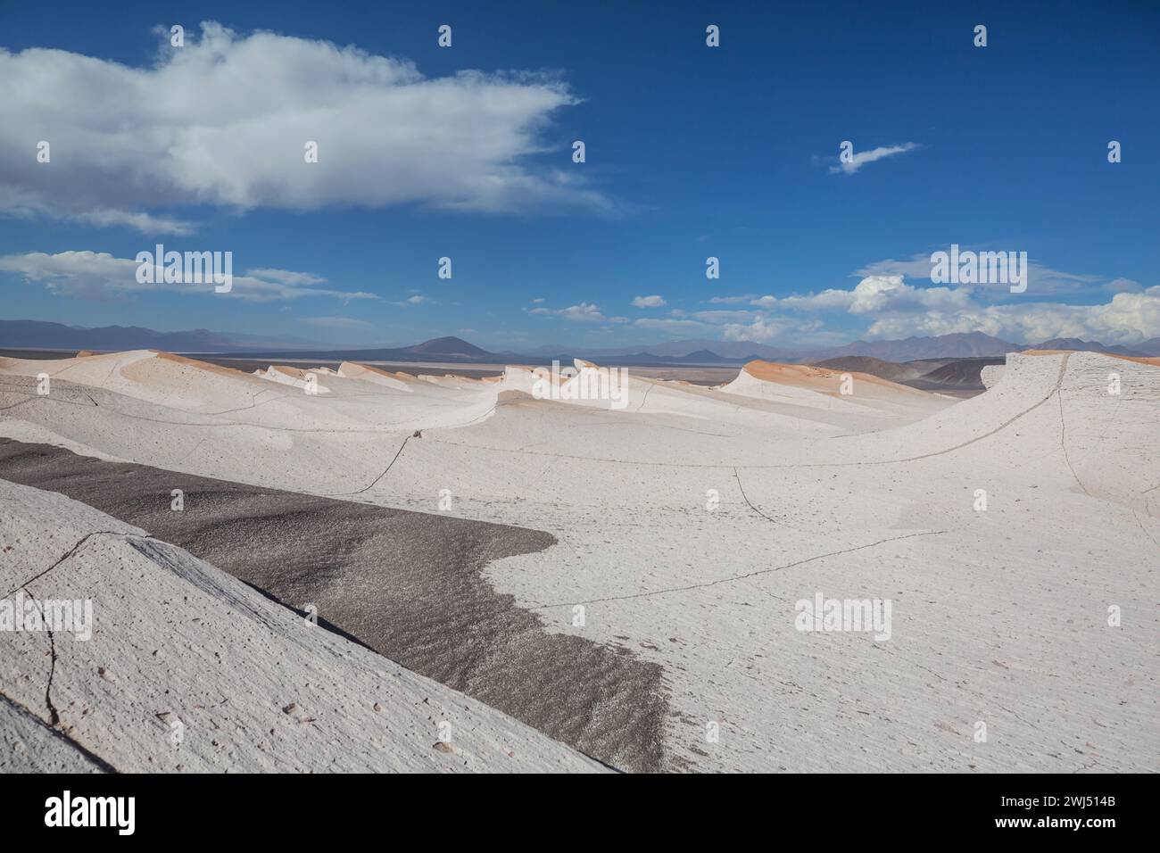 The Campo de Piedra Pomez at over 3,500m in the Andes. A bizarre pumice ...