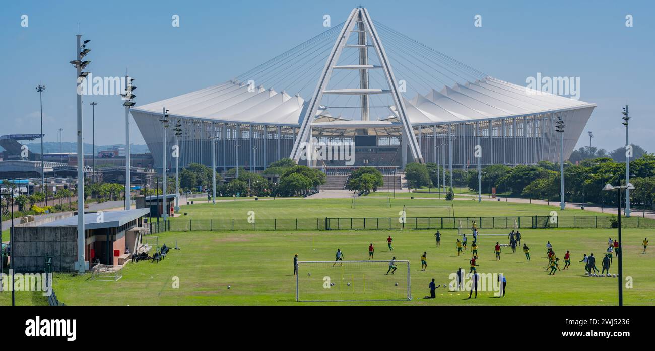 Moses Mabhida Stadium football stadium in Durban South Africa Stock ...