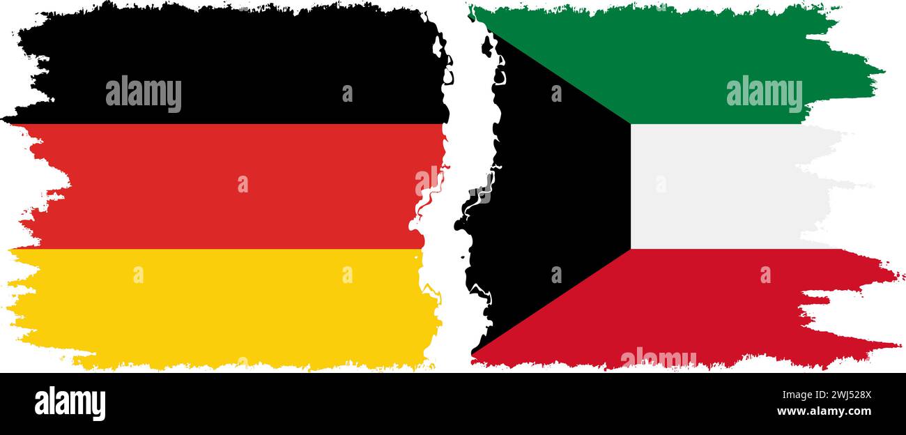 Kuwait germany flag hi-res stock photography and images - Alamy