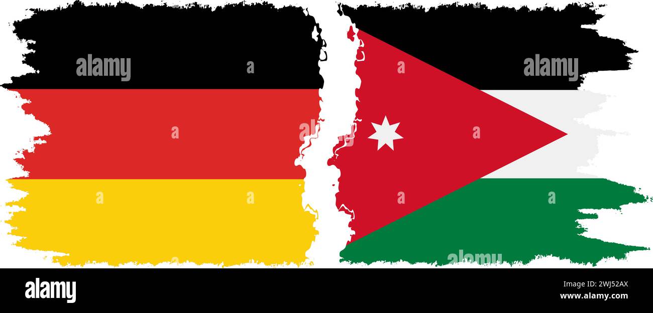 Germany jordan flag Stock Vector Images - Alamy