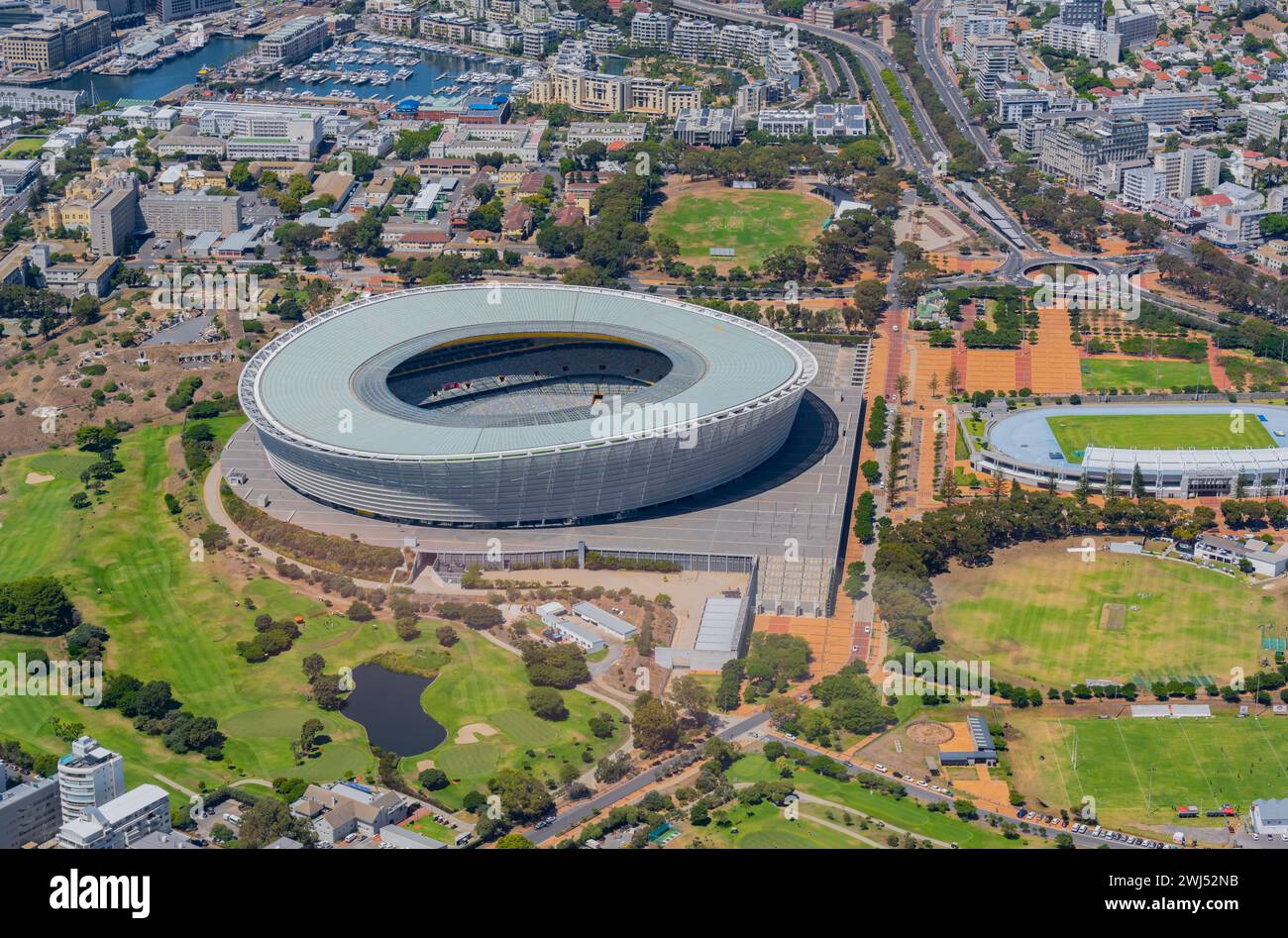 Soccer city south africa aerial hi-res stock photography and images - Alamy