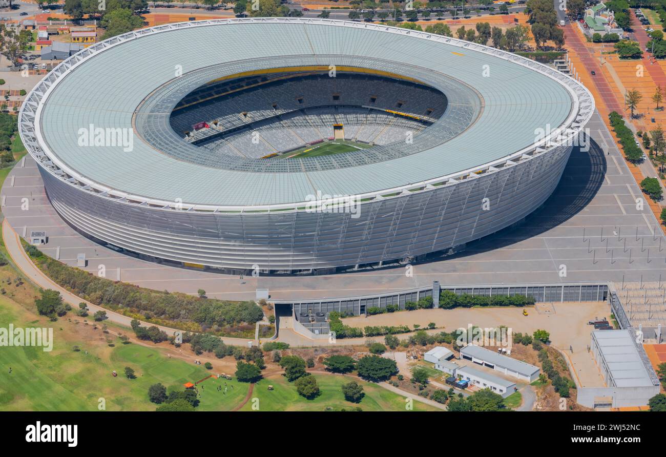 Cape Town Stadium football stadium in Cape Town South Africa Stock ...