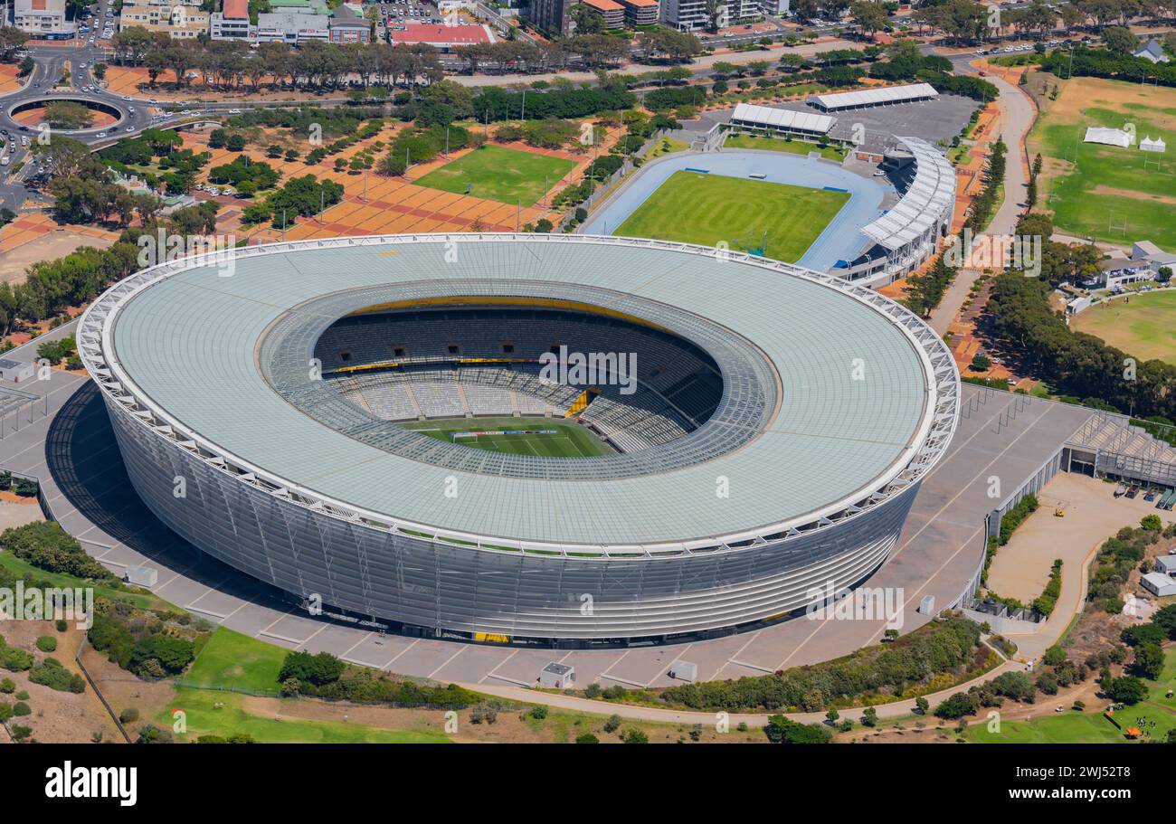 Cape Town Stadium football stadium in Cape Town South Africa Stock ...