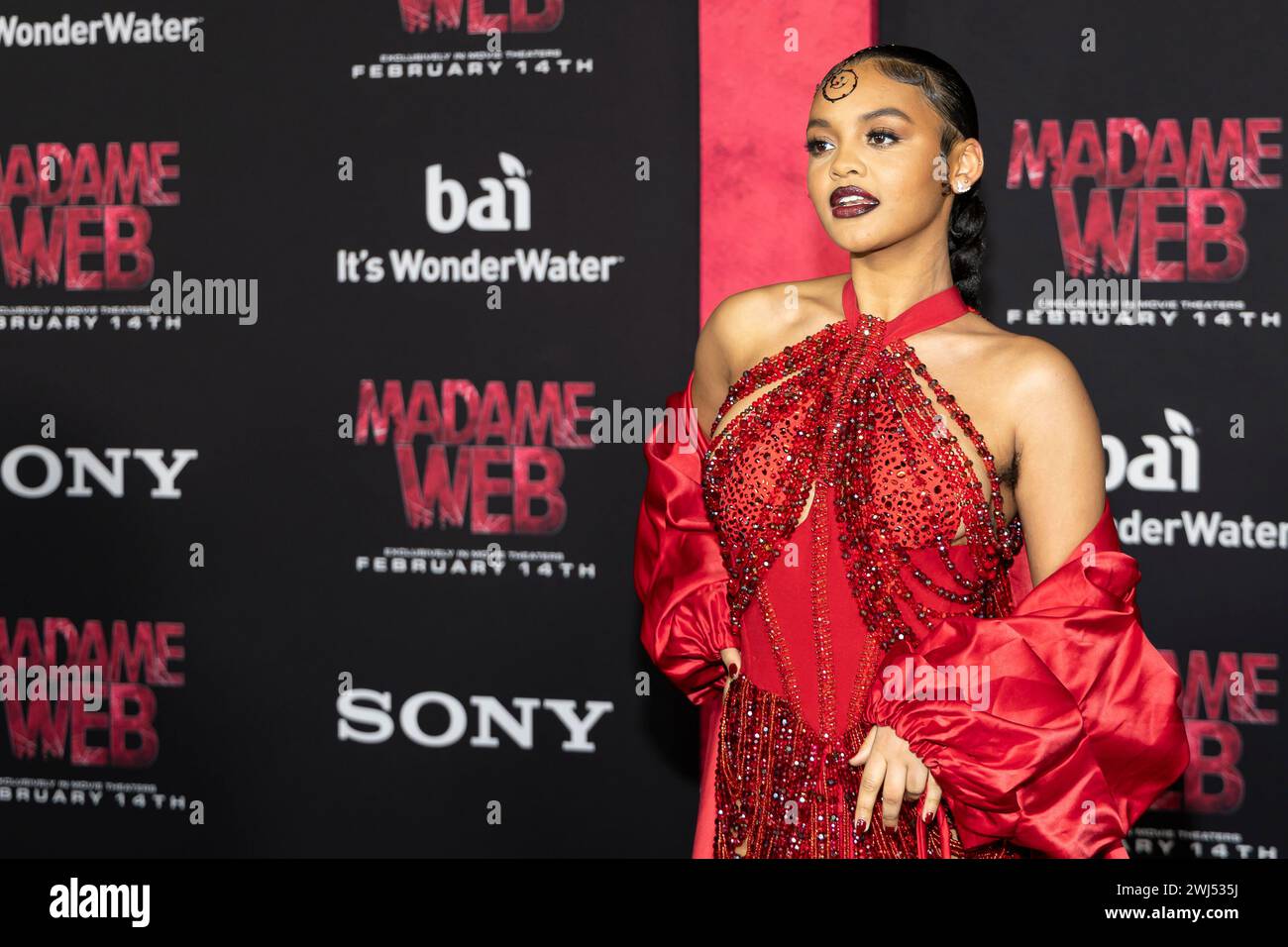 Los Angeles, USA. 12th Feb, 2024. Celeste O'Connor attends the arrivals ...