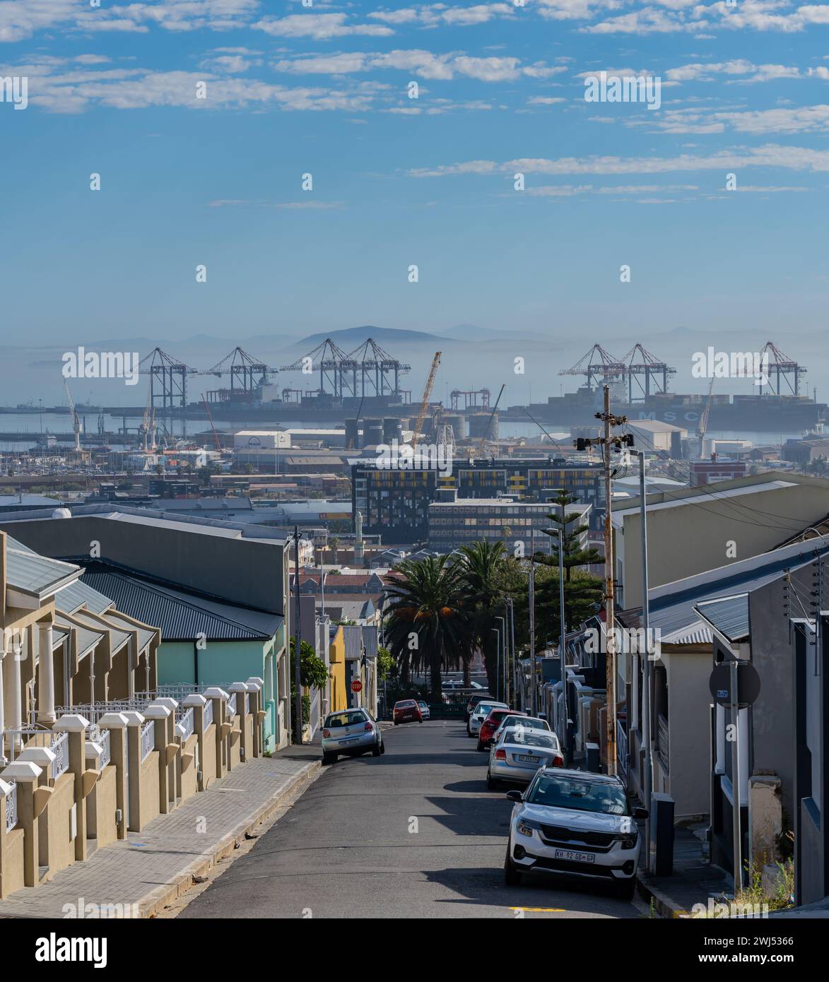 Port of Cape Town, industrial port and container wharf in Cape Town ...