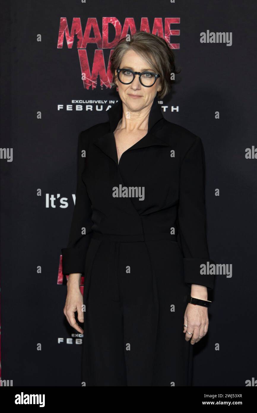 Los Angeles, USA. 12th Feb, 2024. SJ Clarkson attends the arrivals of ...