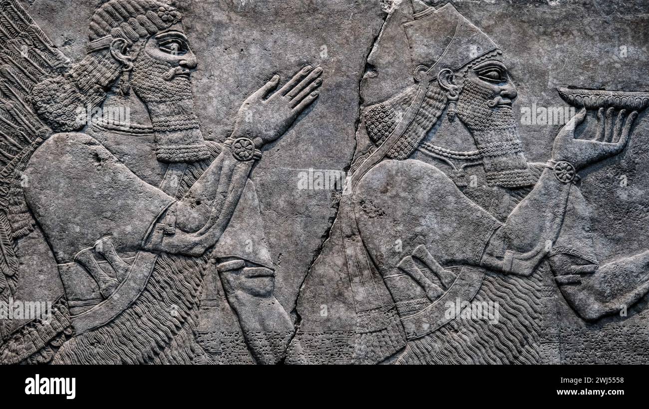 Babylonian relief hi-res stock photography and images - Alamy