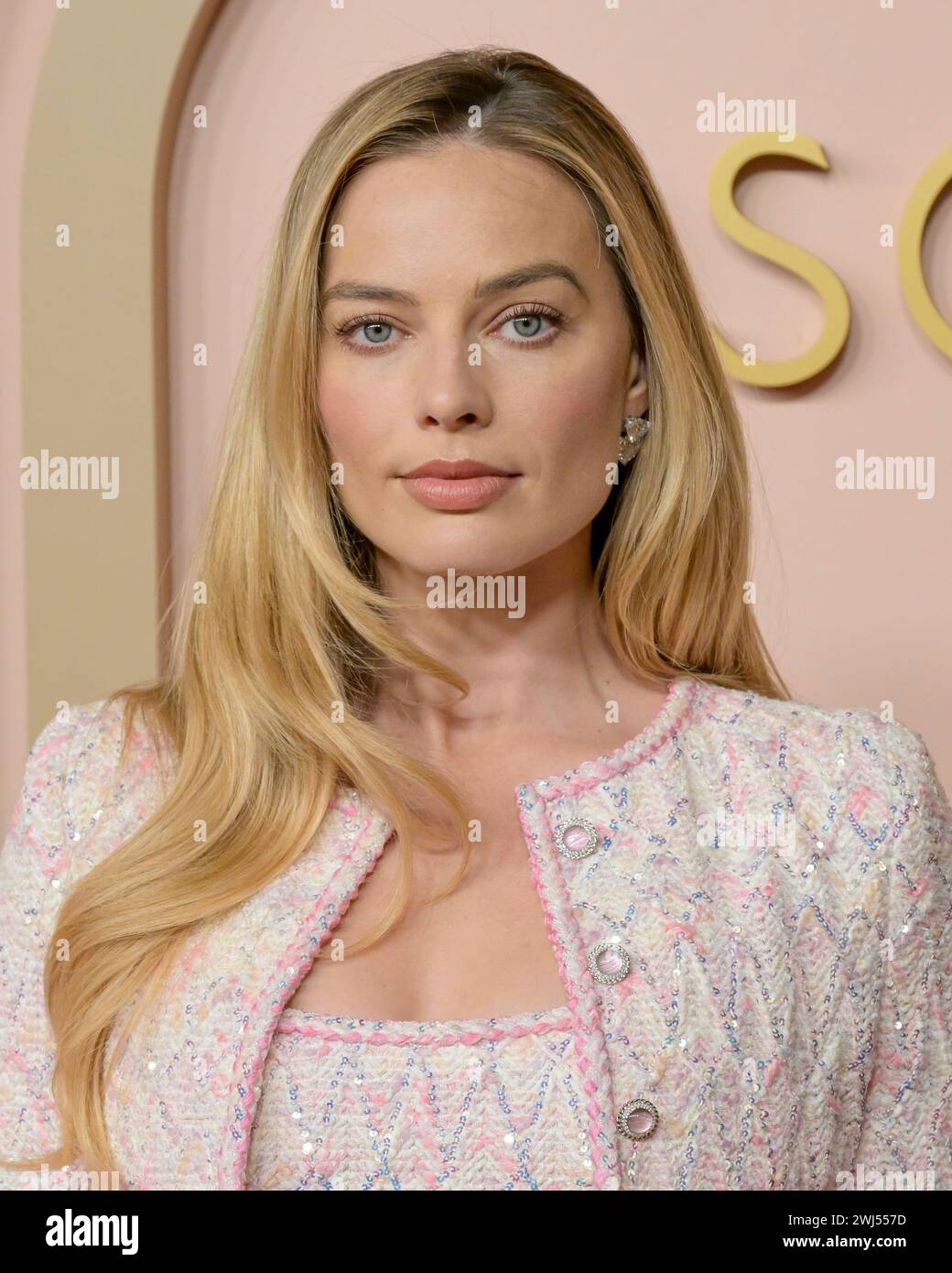 February 12, 2024, Beverly Hills, California, USA: Margot Robbie ...