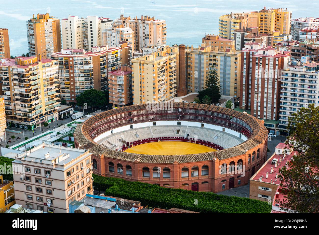 Plaza de Toros (La Malagueta) bullring for bullfights in Malaga ...