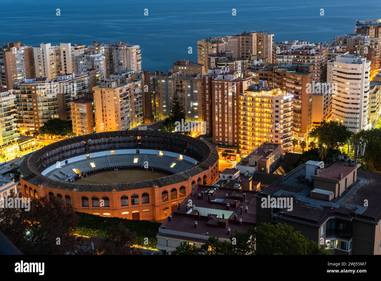 Plaza de Toros (La Malagueta) bullring for bullfights in Malaga ...
