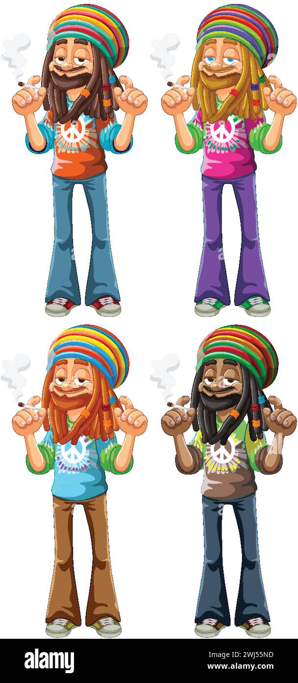 Clipart Homme Rasta