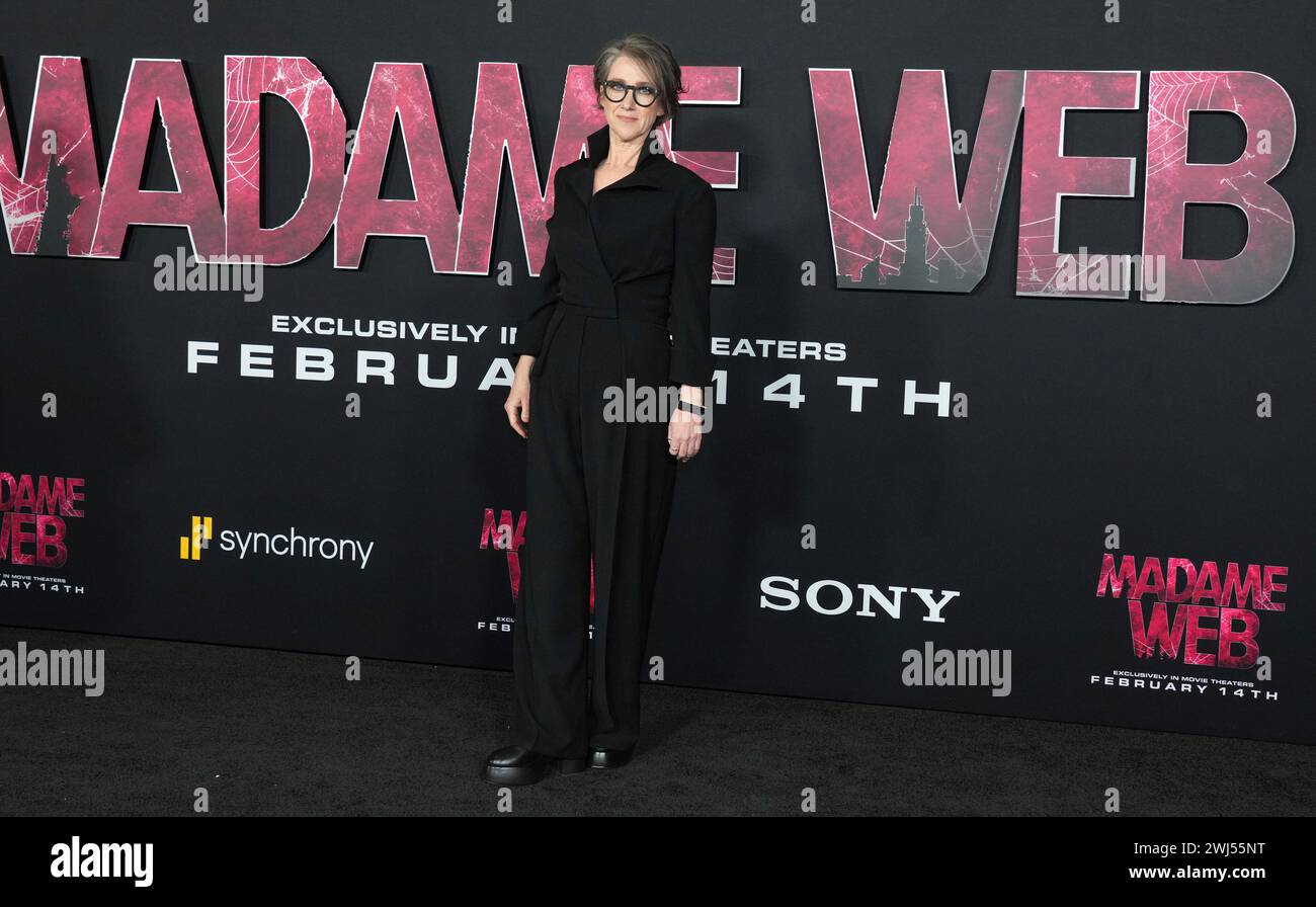 S. J. Clarkson arrives at the premiere of "Madame Web," Monday, Feb. 12 ...