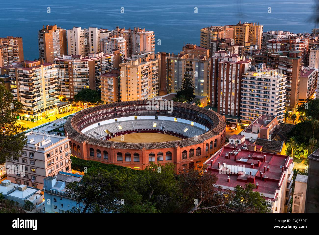 Plaza de Toros (La Malagueta) bullring for bullfights in Malaga ...