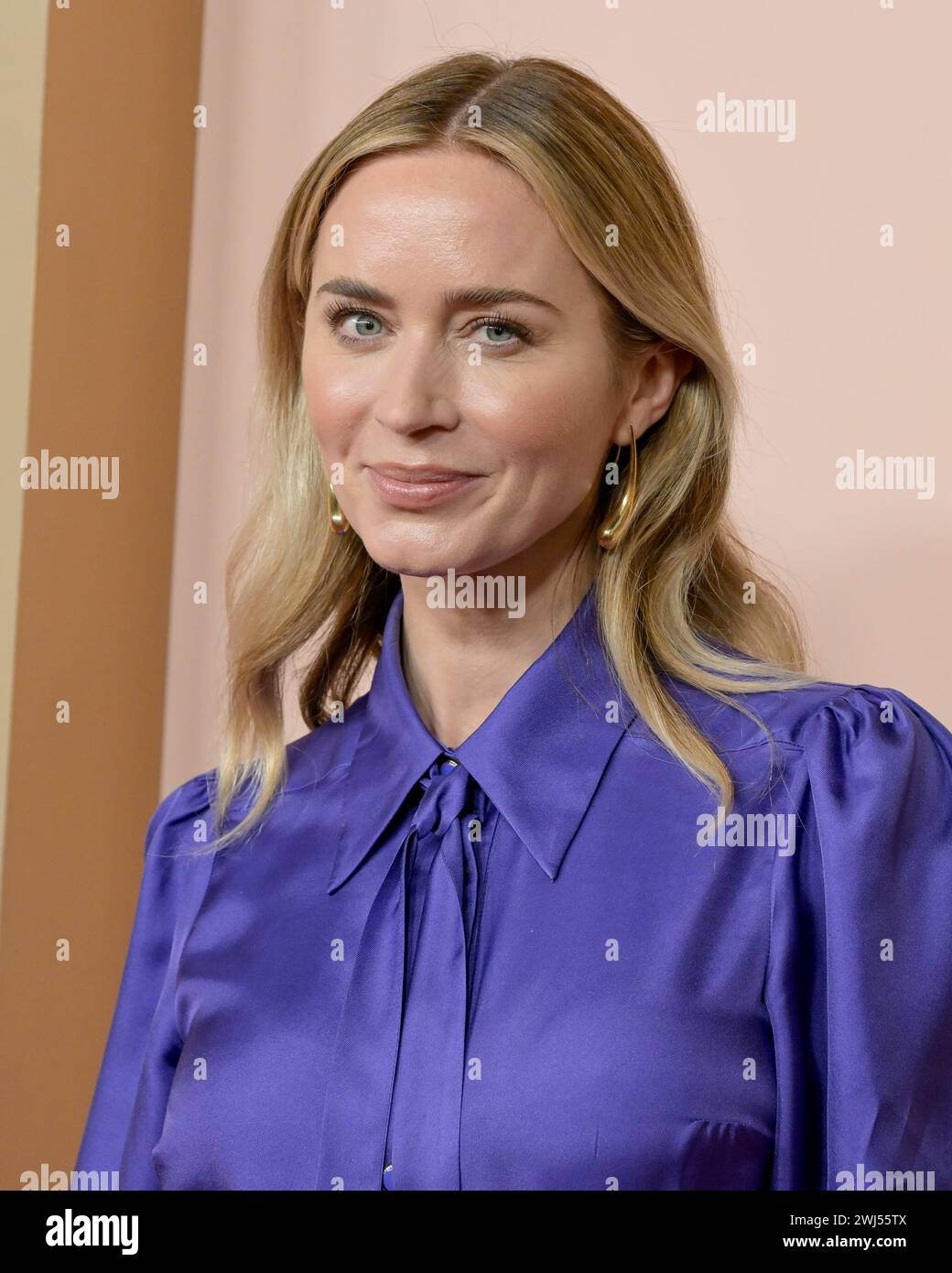 February 12, 2024, Beverly Hills, California, USA: Emily Blunt attends ...