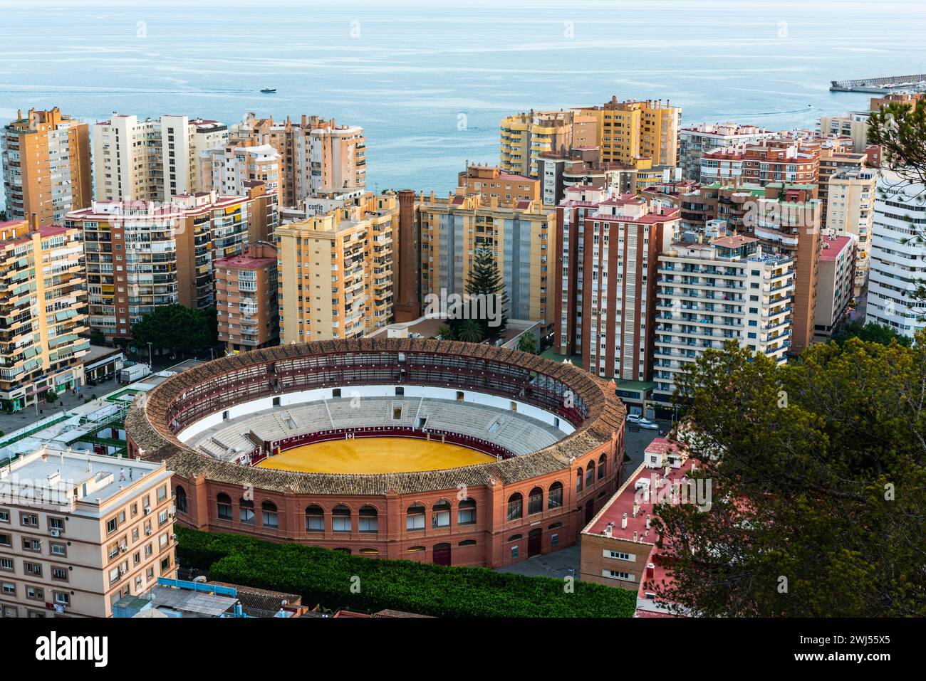 Plaza de Toros (La Malagueta) bullring for bullfights in Malaga ...