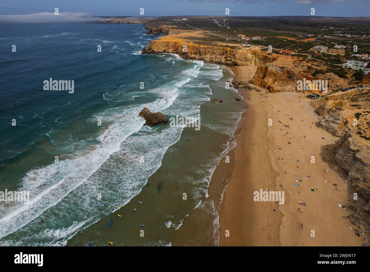 Portugal dramatic coastline photo hi-res stock photography and images ...
