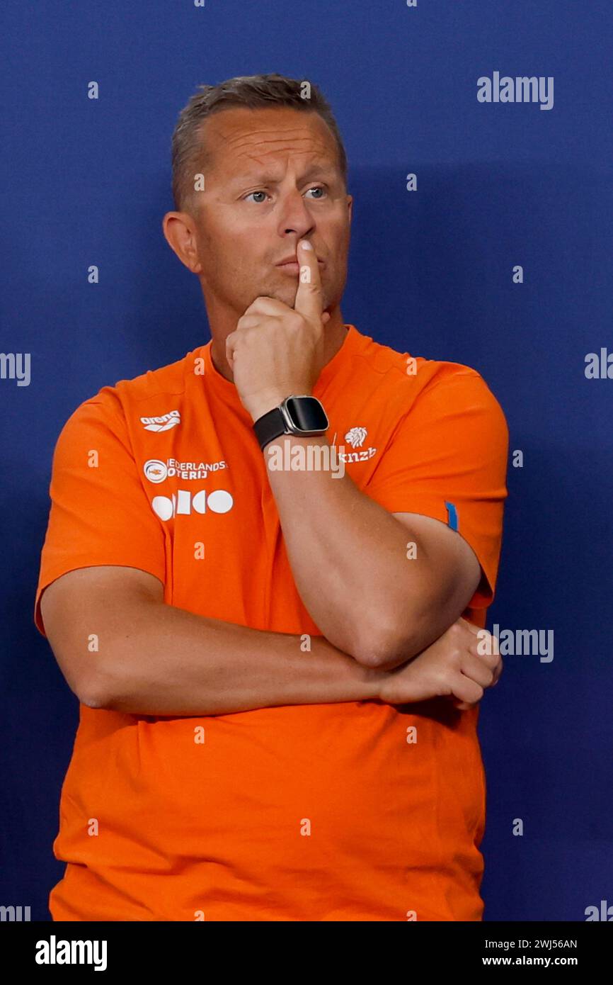 Doha, Qatar. 13th Feb, 2024. DOHA, QATAR - FEBRUARY 13: National Coach ...